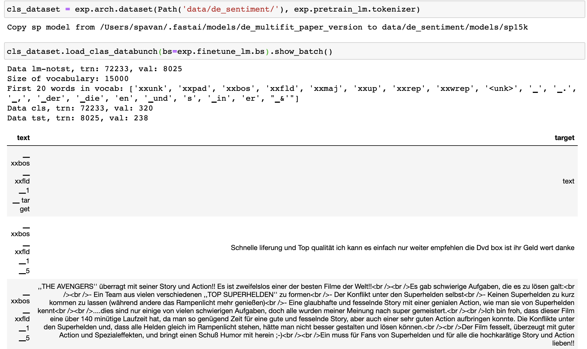 Tokenizer is applied to labels instead of text for multifit classifier · Issue #2593 · fastai ...
