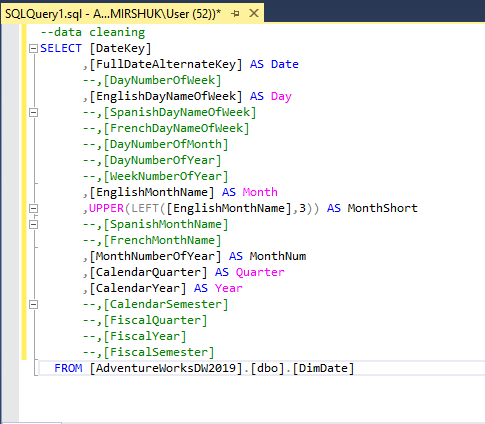 GitHub - amirshuk/Adventure-Work-Power-BI: Simple version of data ...
