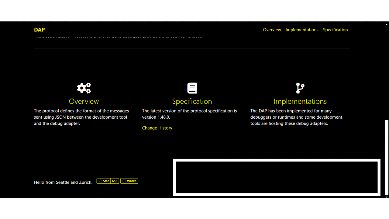 A11y_Visual Studio Code Client_Sep2021_Debug Adapter Protocol_HomePage ...
