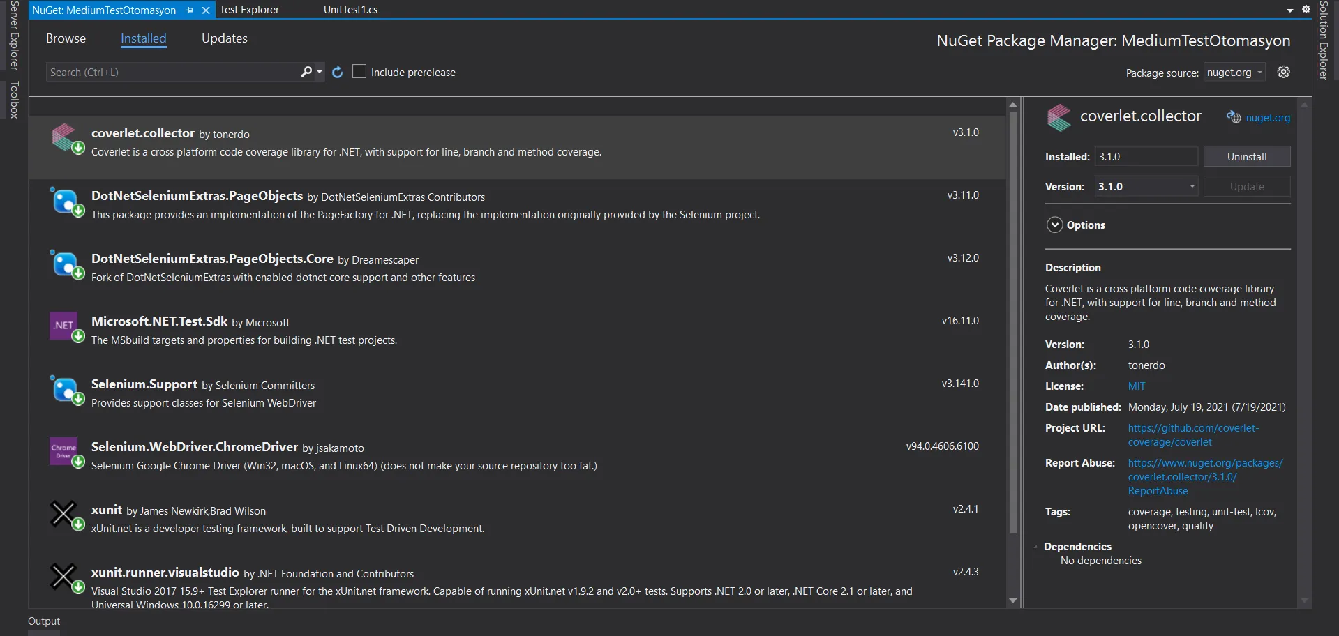 GitHub - avsaryagmur/MediumTestOtomasyon