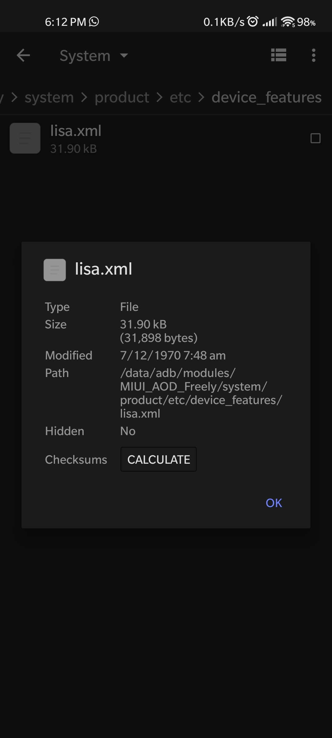 Compatibility issue related to working with MIUI-Flash-Freely · Issue #2 · ianchb/MIUI-AOD ...