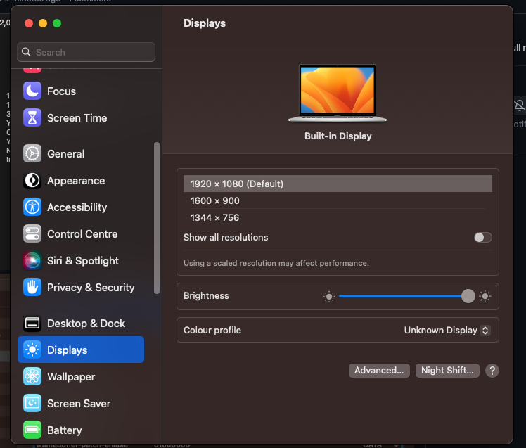 Brightness Controls are not working · Issue #23 · yusufklncc/Lenovo-Legion-5-Hackintosh · GitHub