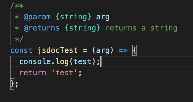Jsdoc Not Showing Return Or Returns Type In Intellisensehover · Issue 112679 · Microsoft