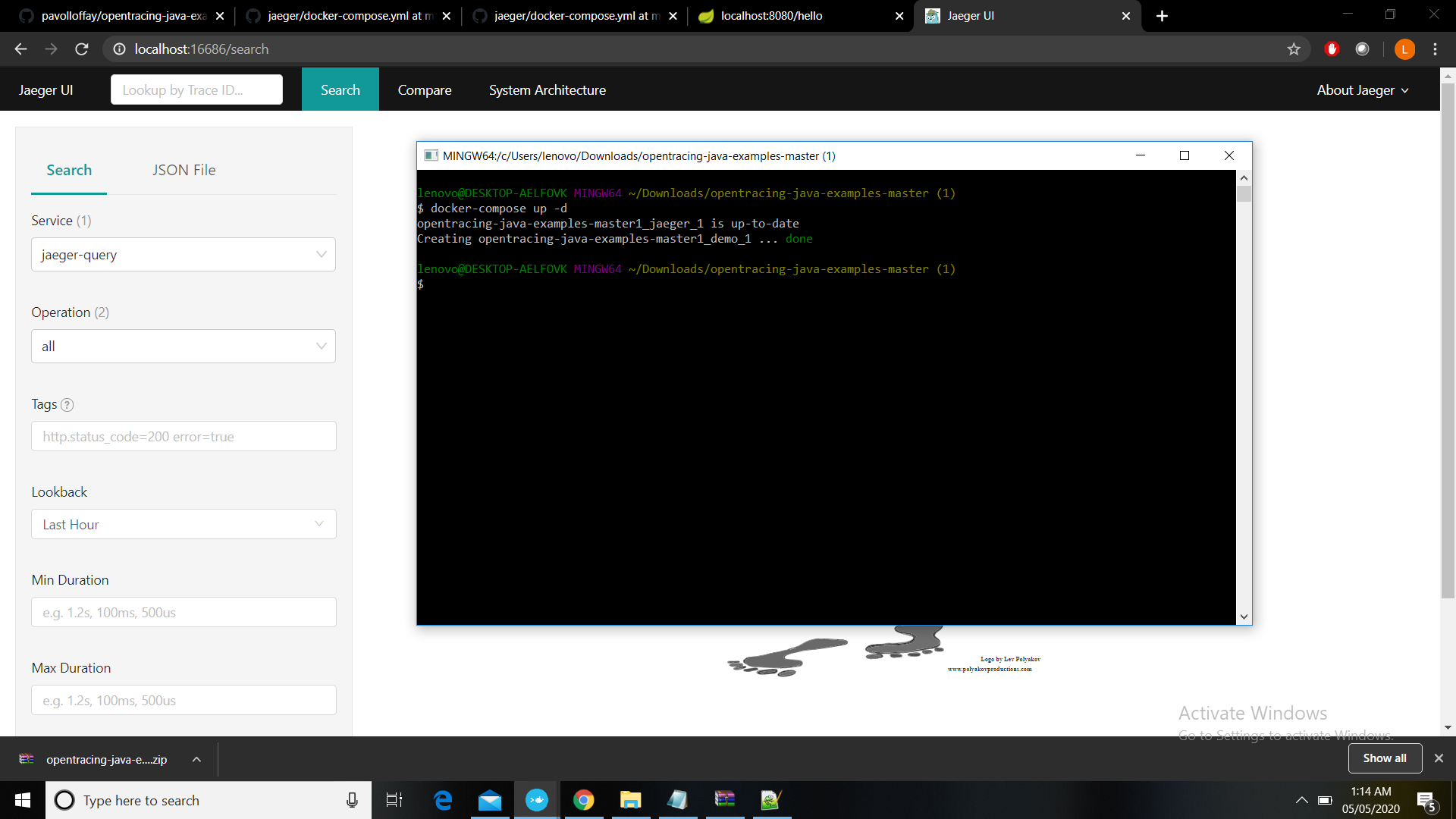 Not Able To Trace A Service From Jaeger Ui Using Spring Boot Application · Issue 2217