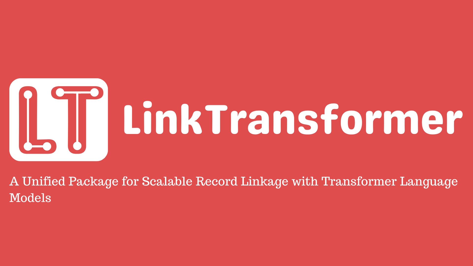 GitHub - dell-research-harvard/linktransformer: A convenient way to ...