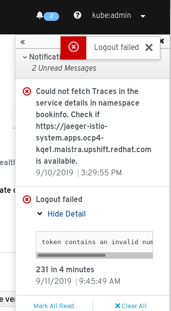 Session expired dialog - Logout fails · Issue #1662 · kiali/kiali · GitHub