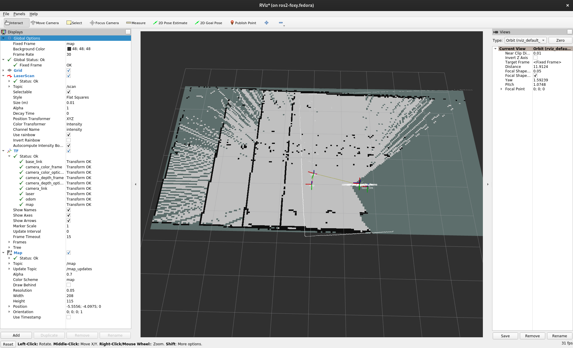 Map not extending properly, new frames appear on top of each other · Issue #622 · SteveMacenski ...