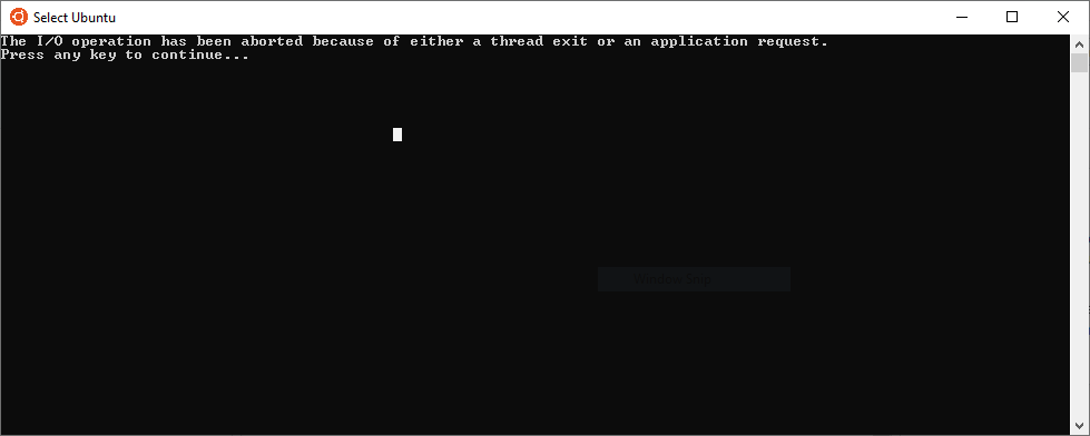 I/O error when launching WSL · Issue #5085 · microsoft/WSL · GitHub