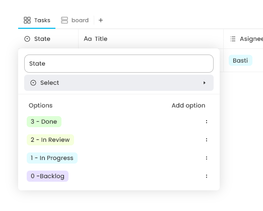 [FR] Allow Reorder Select Box Items · Issue #3339 · AppFlowy-IO/AppFlowy · GitHub