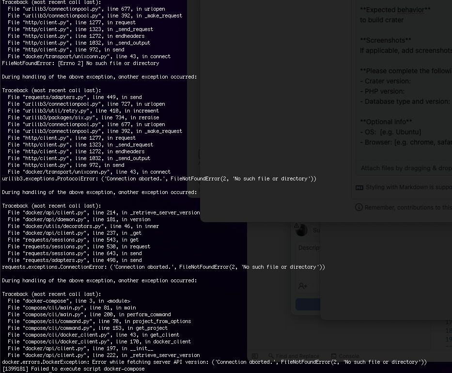 Dockercompose Failed 502 · Issue 615 · Crater Invoicecrater · Github