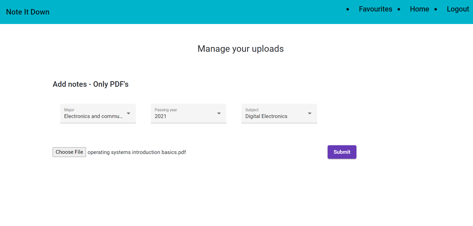 GitHub - v03012000/Note-it-down