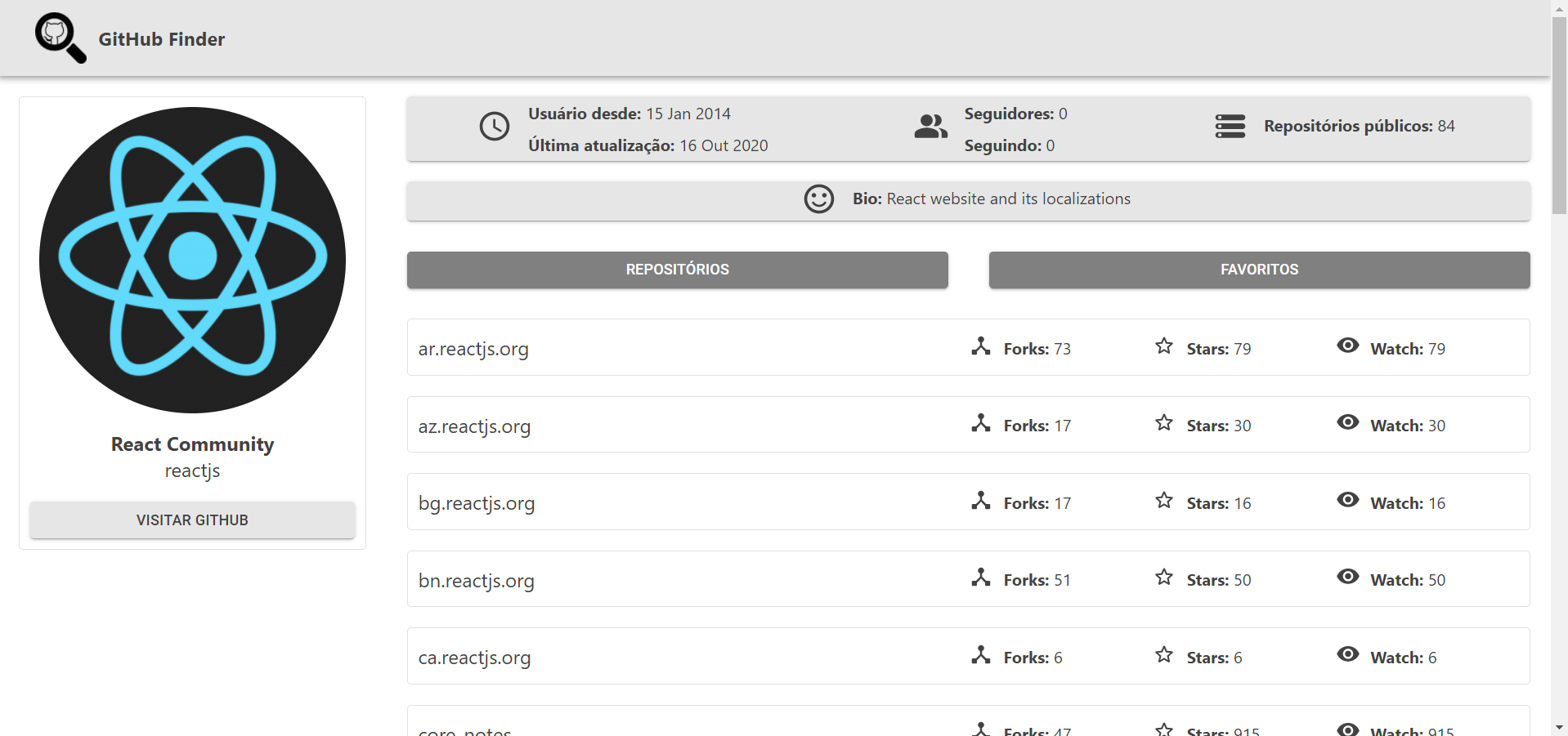 GitHub - alvesgarrido/GitHubFinder