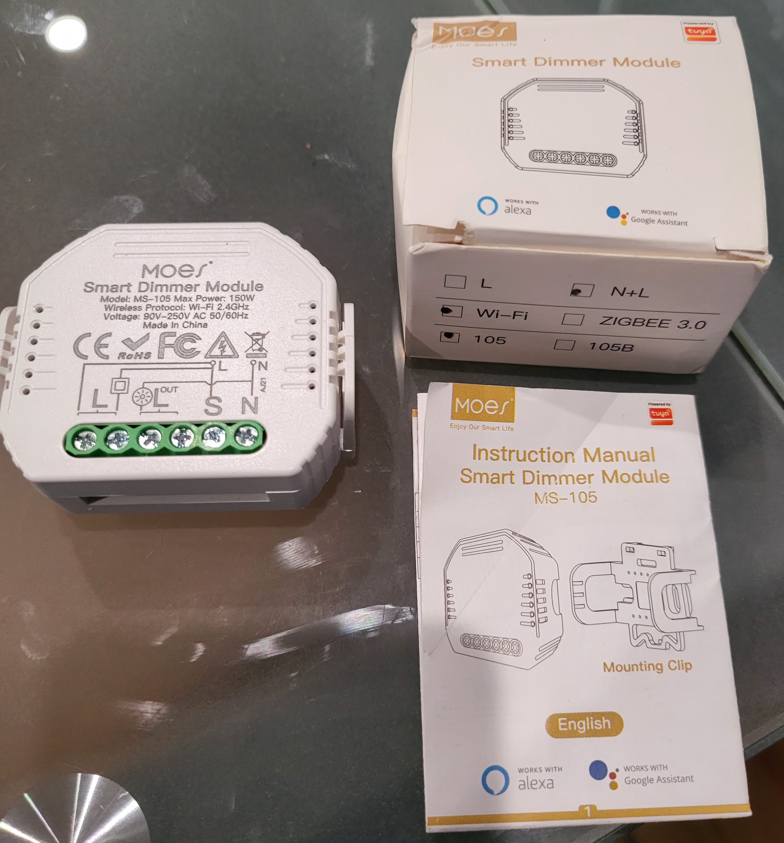 Moes MS-105 1 Gang 1/2 Way Dimmer Switch Module · Issue #233 · tuya ...