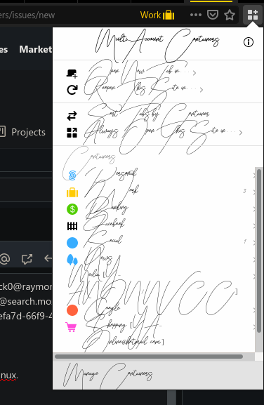 Cursive font for the entire interface on Linux (Manjaro XFCE/Arch Linux ...