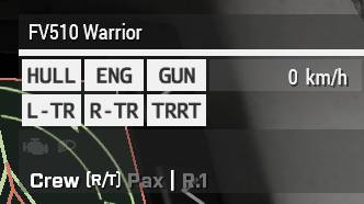 Vehicle Info / Comms Bar does not display when boarding a vehicle from non-crew seats · Issue ...
