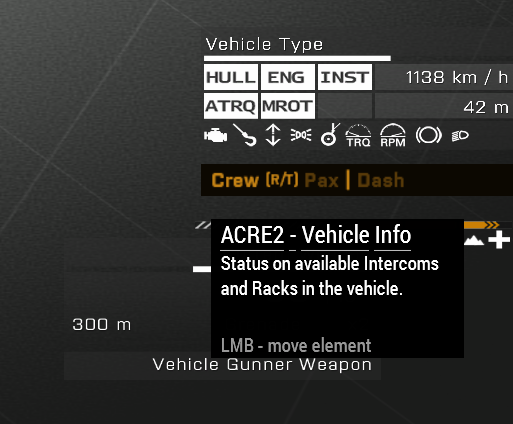 Vehicle Info / Comms Bar does not display when boarding a vehicle from non-crew seats · Issue ...