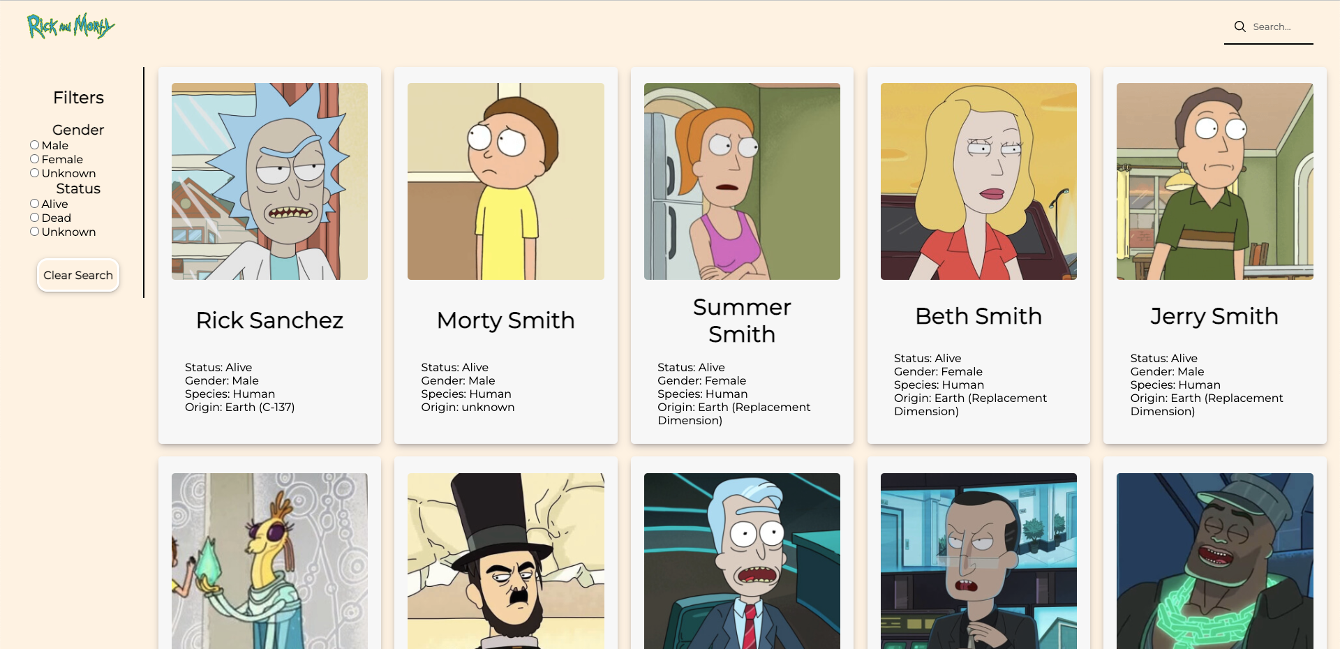 GitHub - lumialfe/Rick-Morty_Vue_EmpathyAcademy: Challenges 2, 3, and 4 ... GitHub - lumialfe/Rick-Morty_Vue_EmpathyAcademy: Challenges 2, 3, and 4 ...