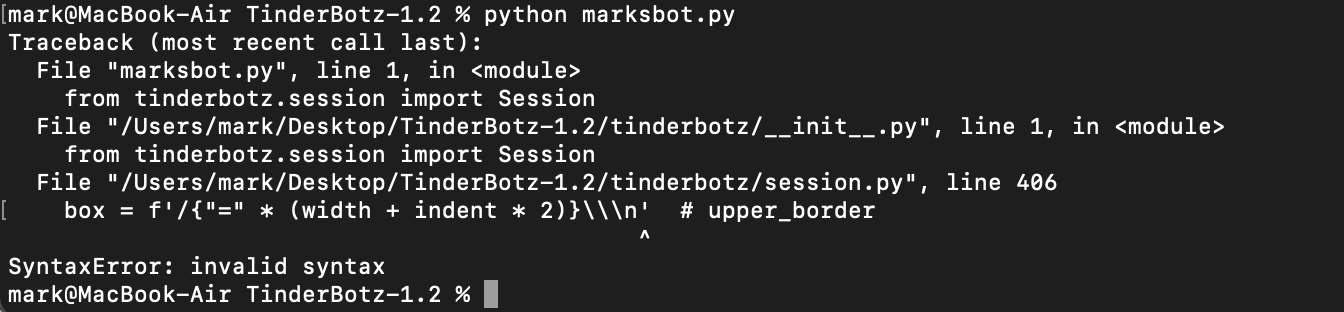 TinderBotz on Raspberry Pi · Issue #28 · frederikme/TinderBotz · GitHub