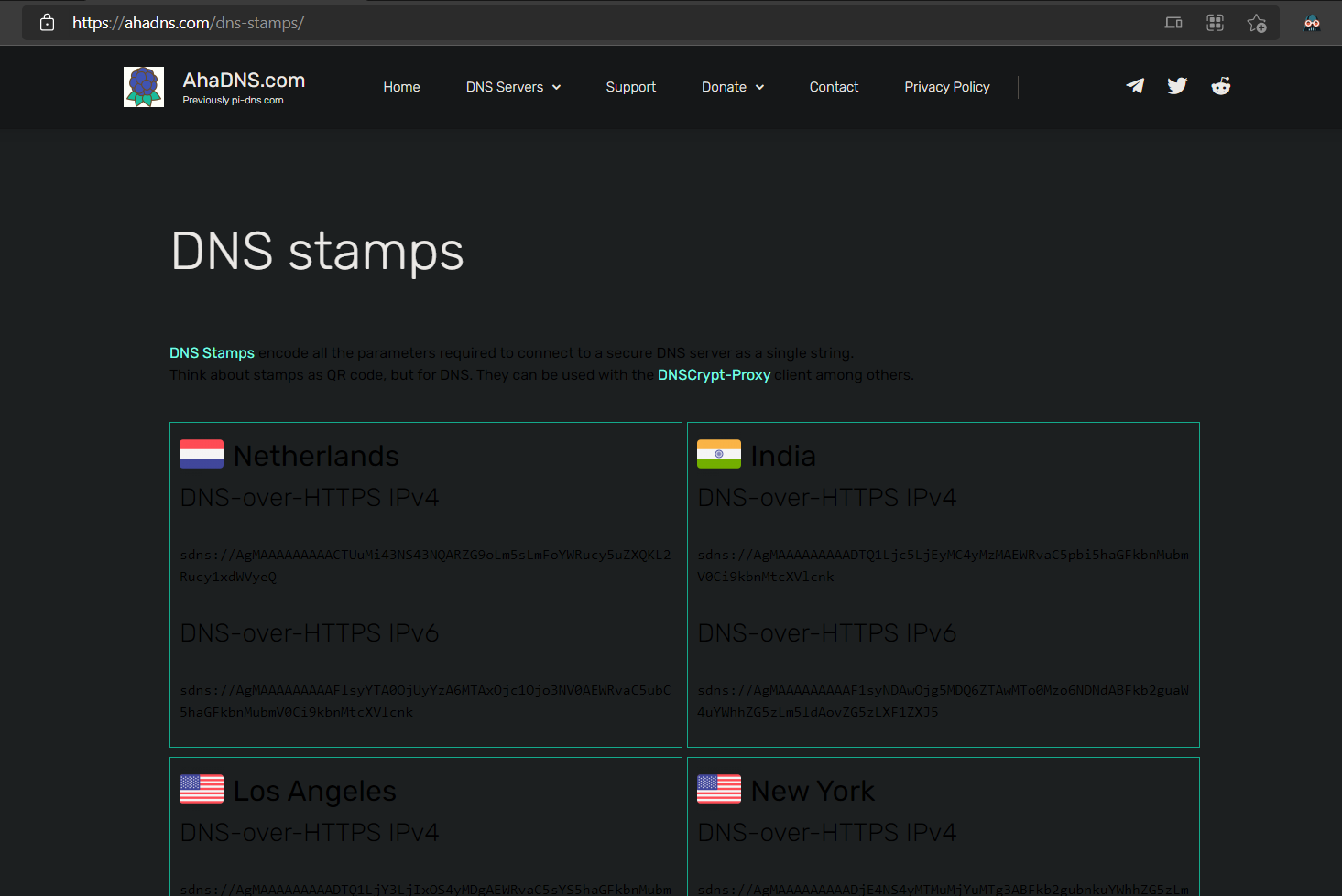 [Broken Website] AhaDNS website text is unreadable · Issue #6094 · darkreader/darkreader · GitHub