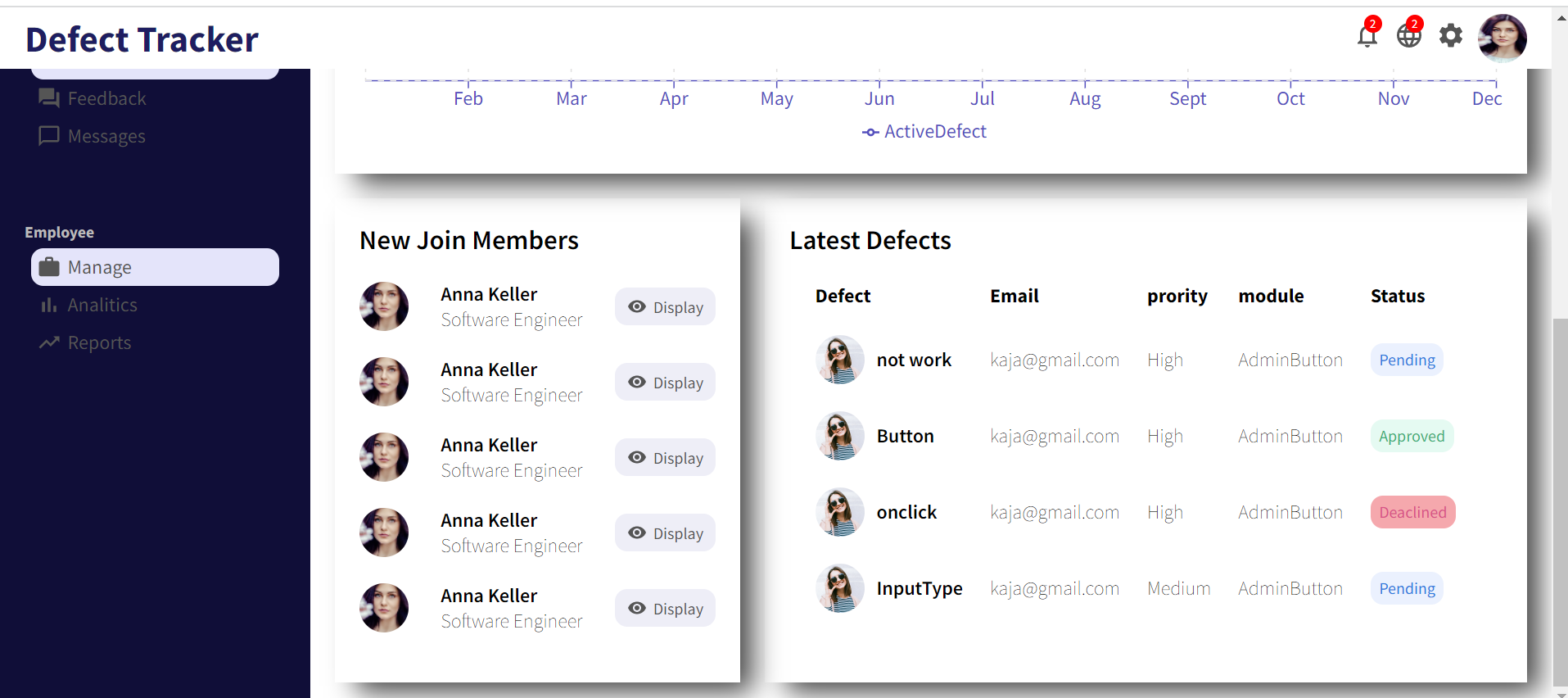 GitHub - Kajanthuka/DefectTrackerFrontend