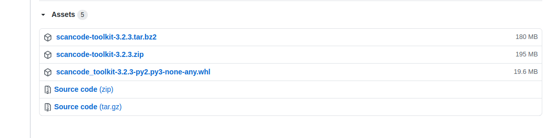 thirdparty/dev directory missing from scancode 3.2.3 release · Issue #2306 · aboutcode-org ...