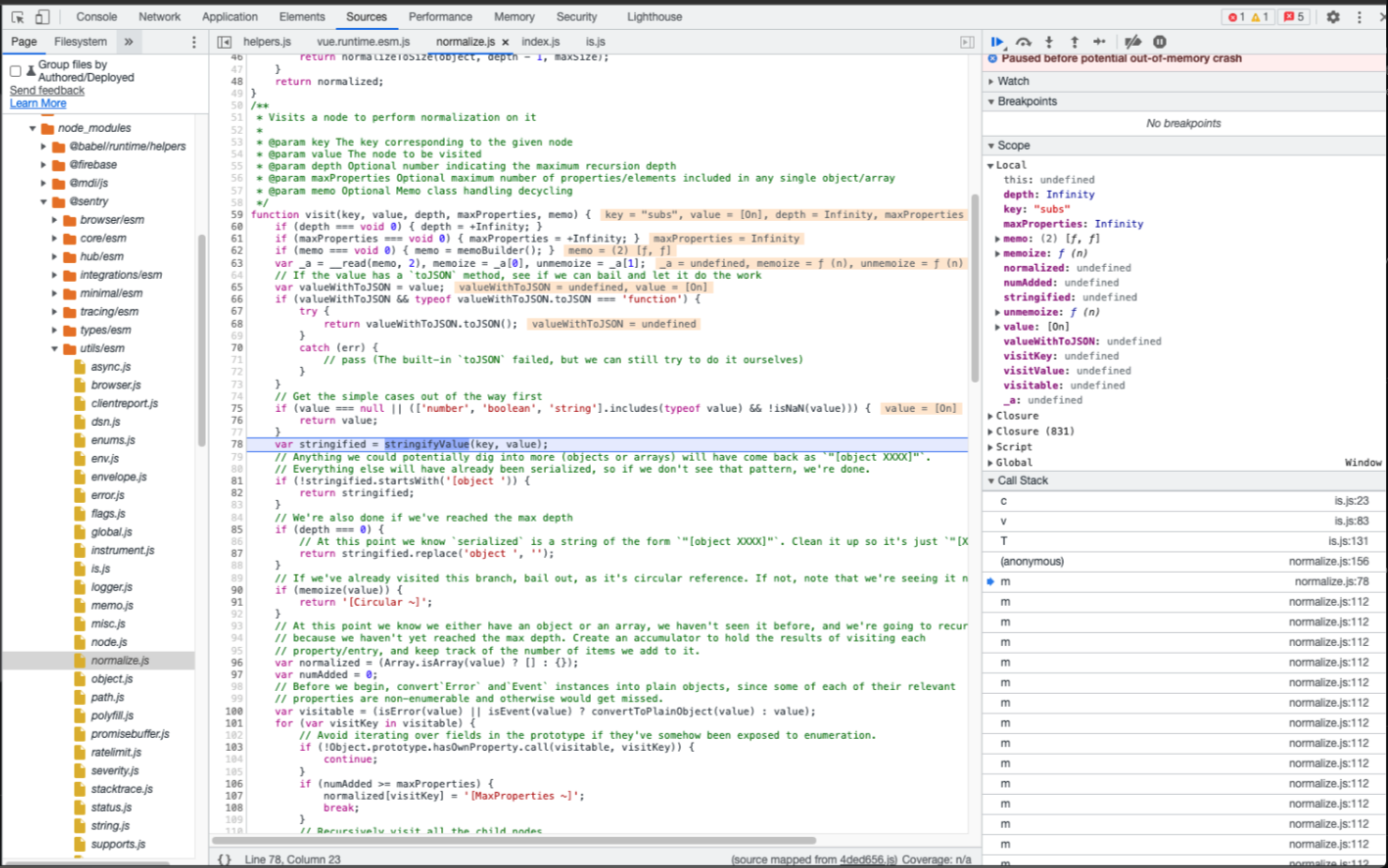 Sentry is making the web app freeze ⛔️ · Issue #440 · nuxt-community ...