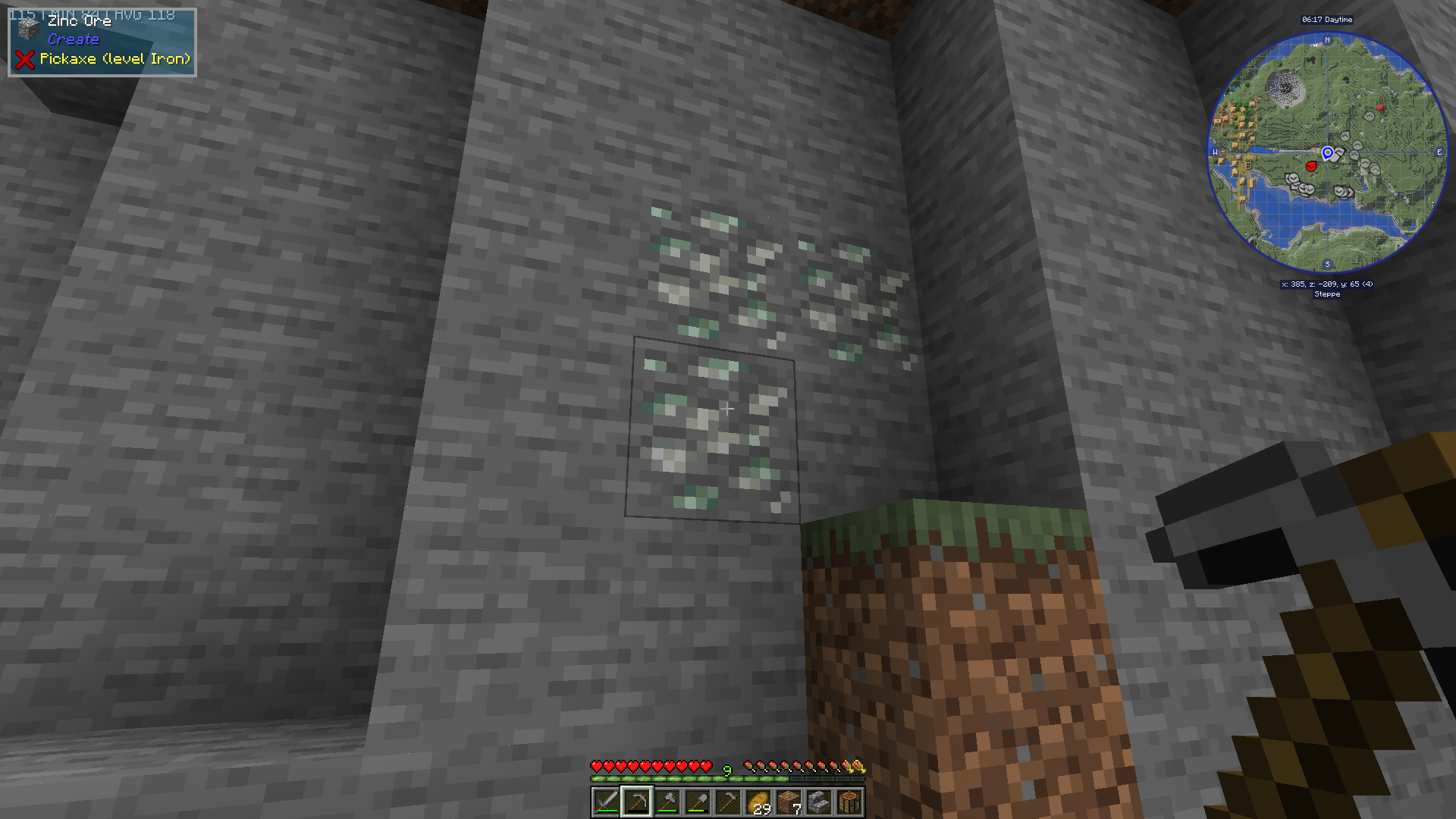 Different zinc ore pickaxe level · Issue #120 · AllTheMods/ATM-9 · GitHub