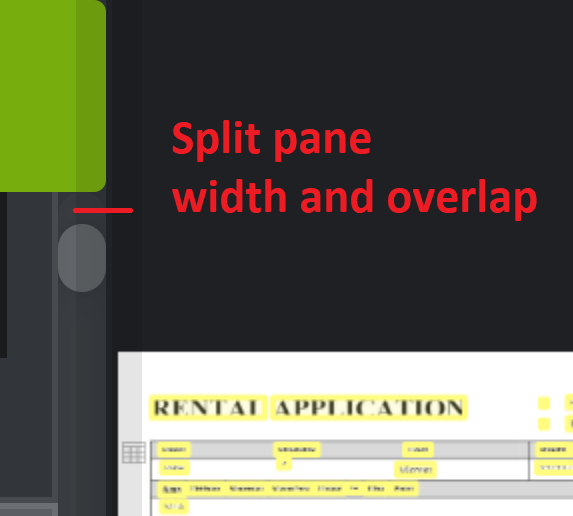 Split Pane Overlapping With Asset Preview Scrollbar · Issue 250 · Microsoft Ocr Form Tools · Github