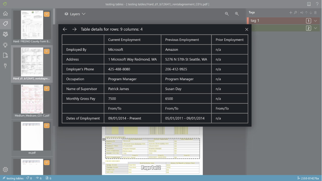 Style changes to table view in editor page · Issue #294 · microsoft/OCR-Form-Tools · GitHub