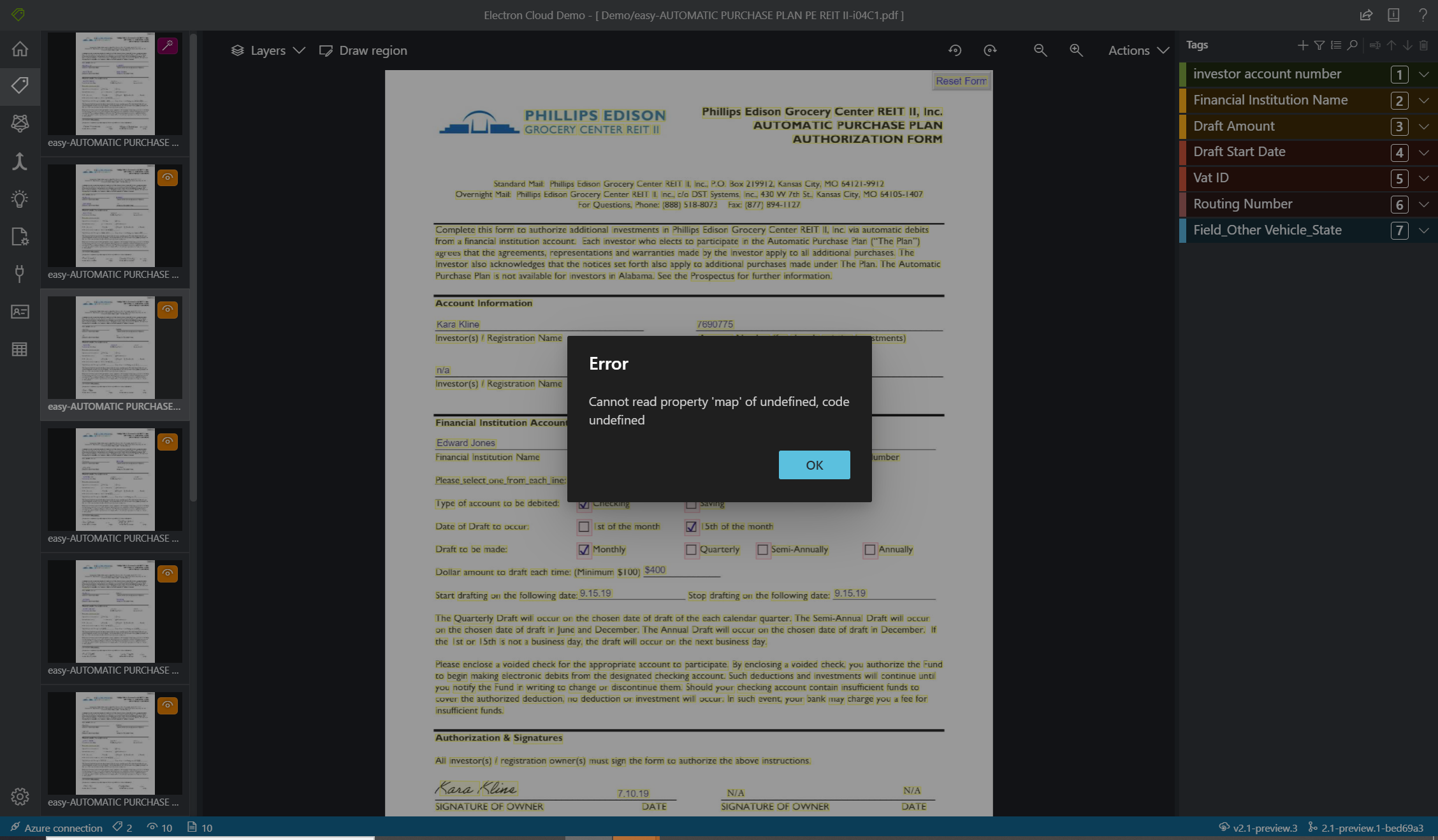 Auto-labeling while switching assets in asset preview causes an error · Issue #704 · microsoft ...