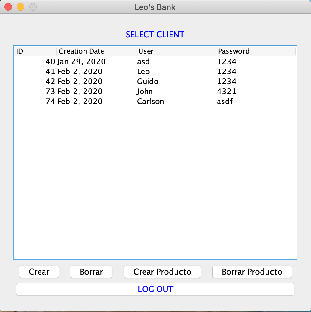GitHub - leonardobellene/bank