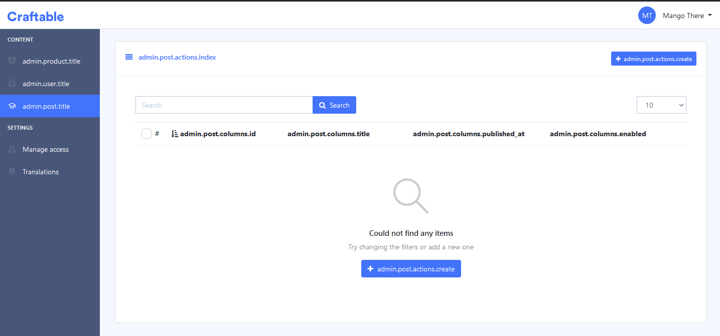 Issues when running CRUD generator · Issue #382 · BRACKETS-by-TRIAD/craftable · GitHub