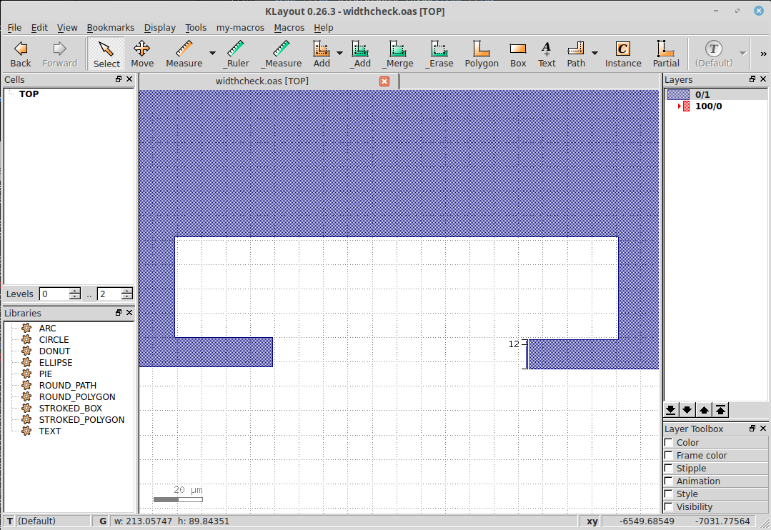DRC reports duplicated width check violations · Issue #512 · KLayout/klayout · GitHub