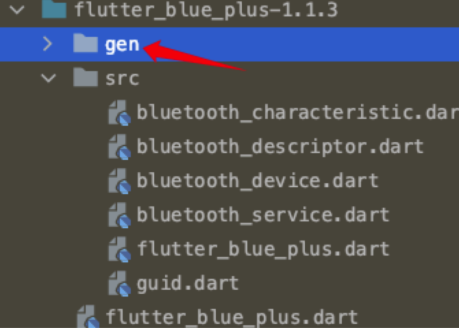 Should the Gen folder be removed when packing? · Issue #63 · chipweinberger/flutter_blue_plus ...