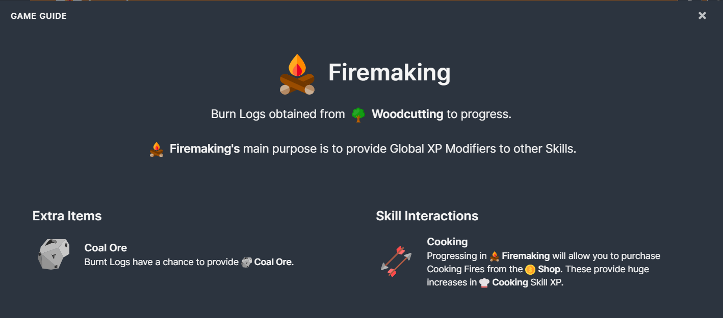 Wrong cooking icon in the firemaking tab · Issue #492 · MelvorIdle/melvoridle.github.io · GitHub