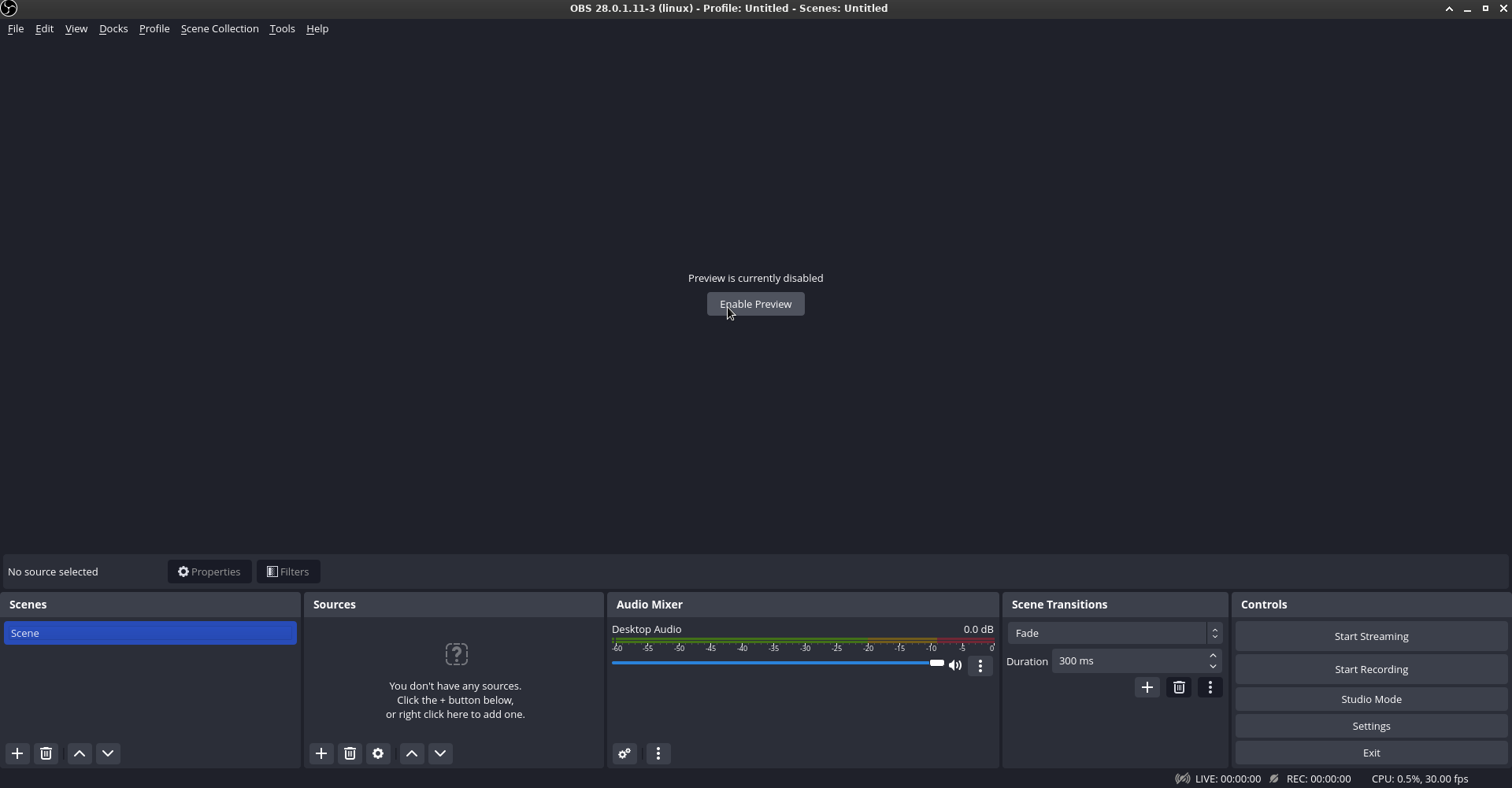 Preview Bug Obs 28 0 1 11 3 64 Bit Debian 12 Bookworm Sid · Issue 7773 · Obsproject Obs