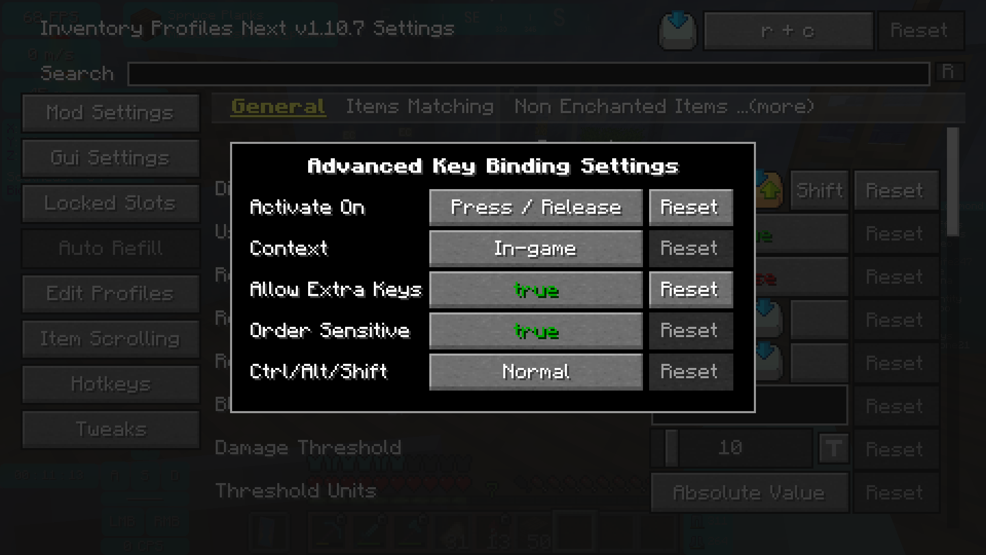 Release on Key doesn't work correctly · Issue #362 · blackd/Inventory-Profiles · GitHub