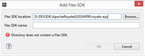 Royaleflash Builder Integration Failed · Issue 109 · Apacheroyale