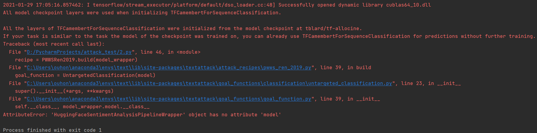 Attacking multilingual models · Issue #415 · QData/TextAttack · GitHub