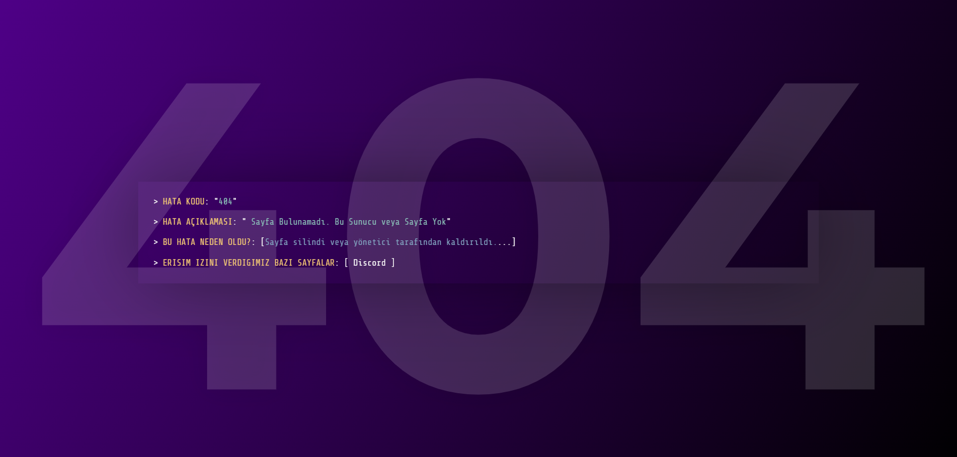 GitHub - This-null/cpanel-hata-sayfalari: Basit Hata Sayfaları