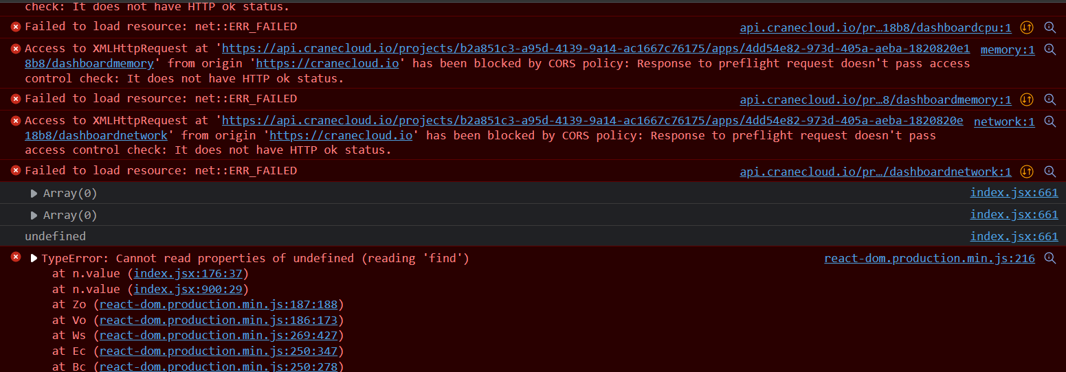 App settings page seems to be breaking · Issue #644 · crane-cloud/frontend · GitHub