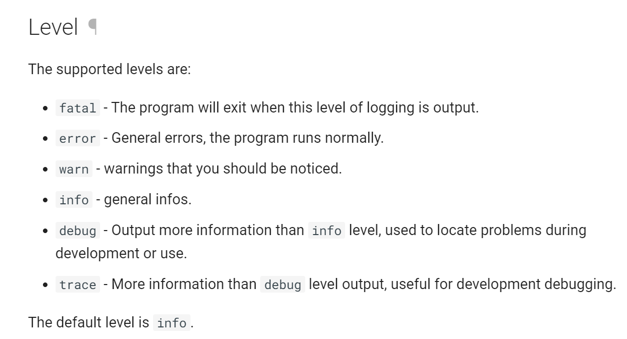 How do I set 2 levels of logging at the same time? · Issue #263 · go ... How do I set 2 levels of logging at the same time? · Issue #263 · go ...