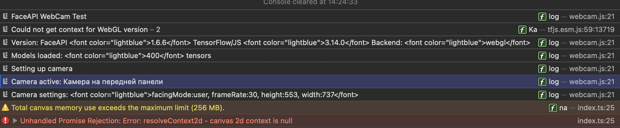 Total canvas memory use exceeds the maximum limit (256 mb) · Issue #99 ...