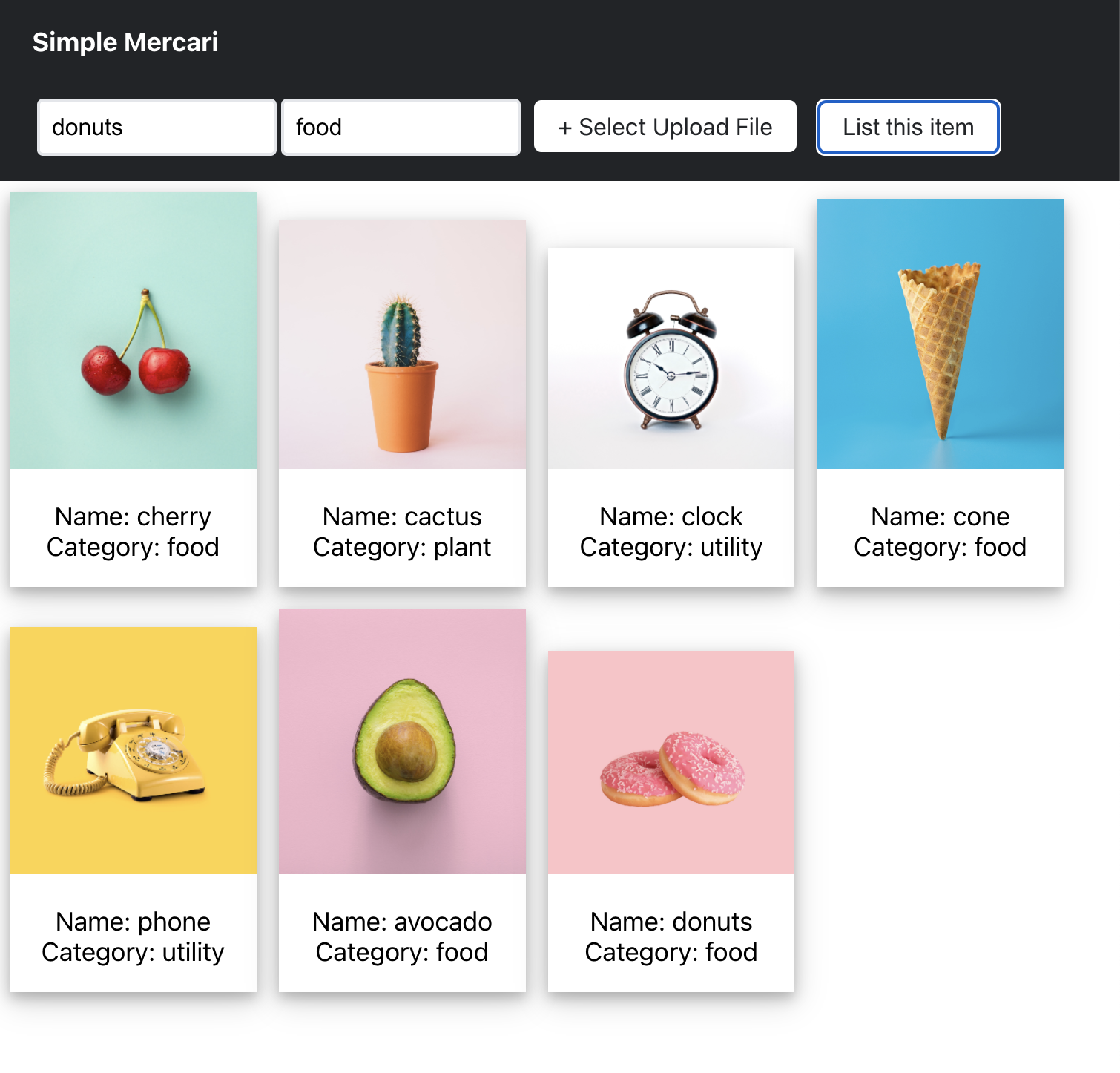 GitHub - mfunyu/mercari-build-training-2022: An Individual Assignments at Build@Mercari 2022 ...