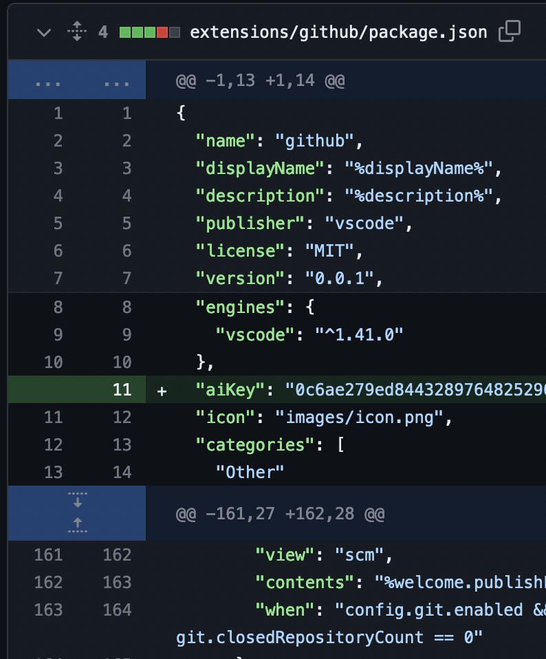 Suggestion: collapse unchanged regions in diff · Issue #3562 · microsoft/vscode · GitHub