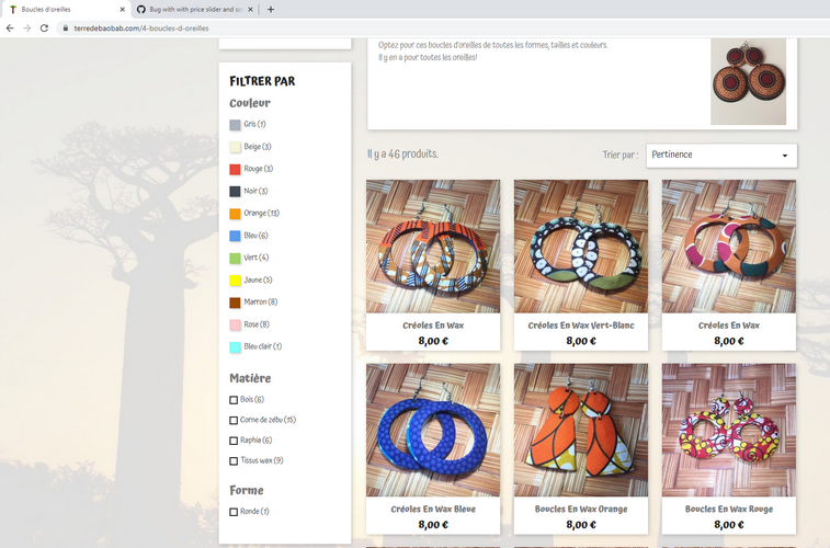 Bug With With Price Slider And Sorting By Price · Issue 19617 · Prestashop Prestashop · Github