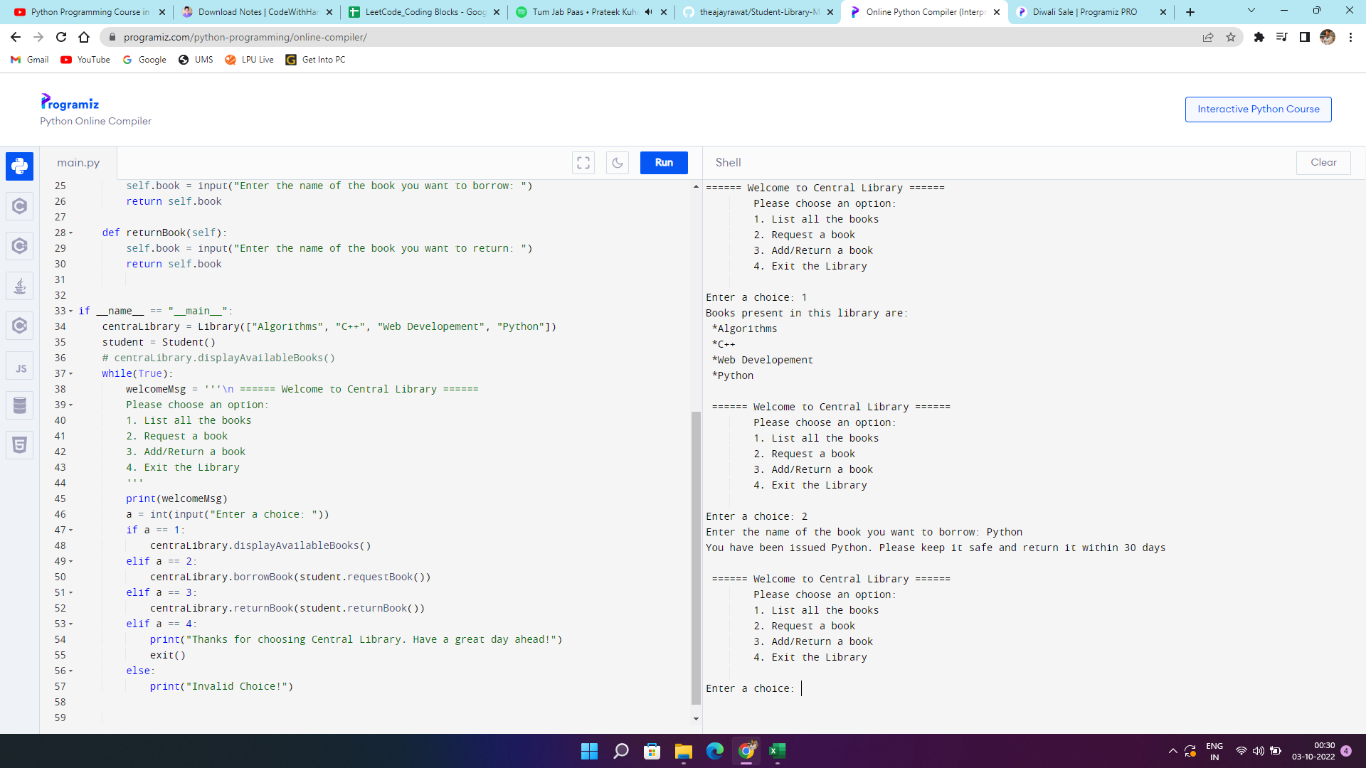 GitHub - theajayrawat/Student-Library-Management