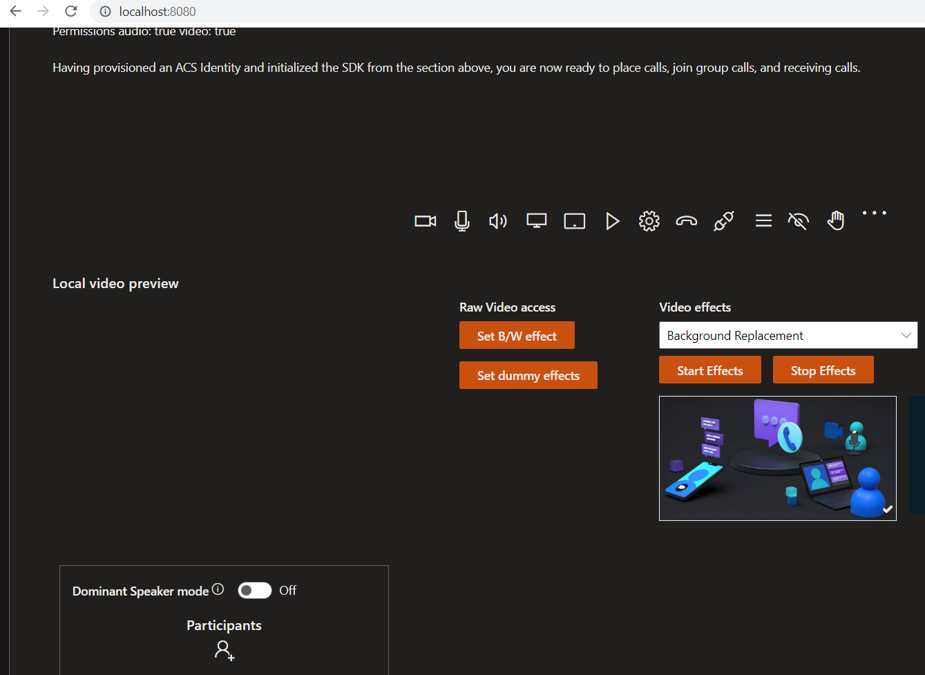 Video not streaming · Issue #147 · Azure-Samples/communication-services-web-calling-tutorial ...