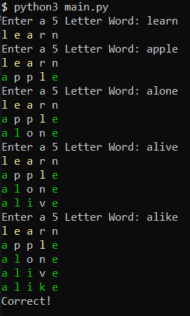 GitHub - mgaimaro/terminalWordle: Play the game Wordle in your Bash ...