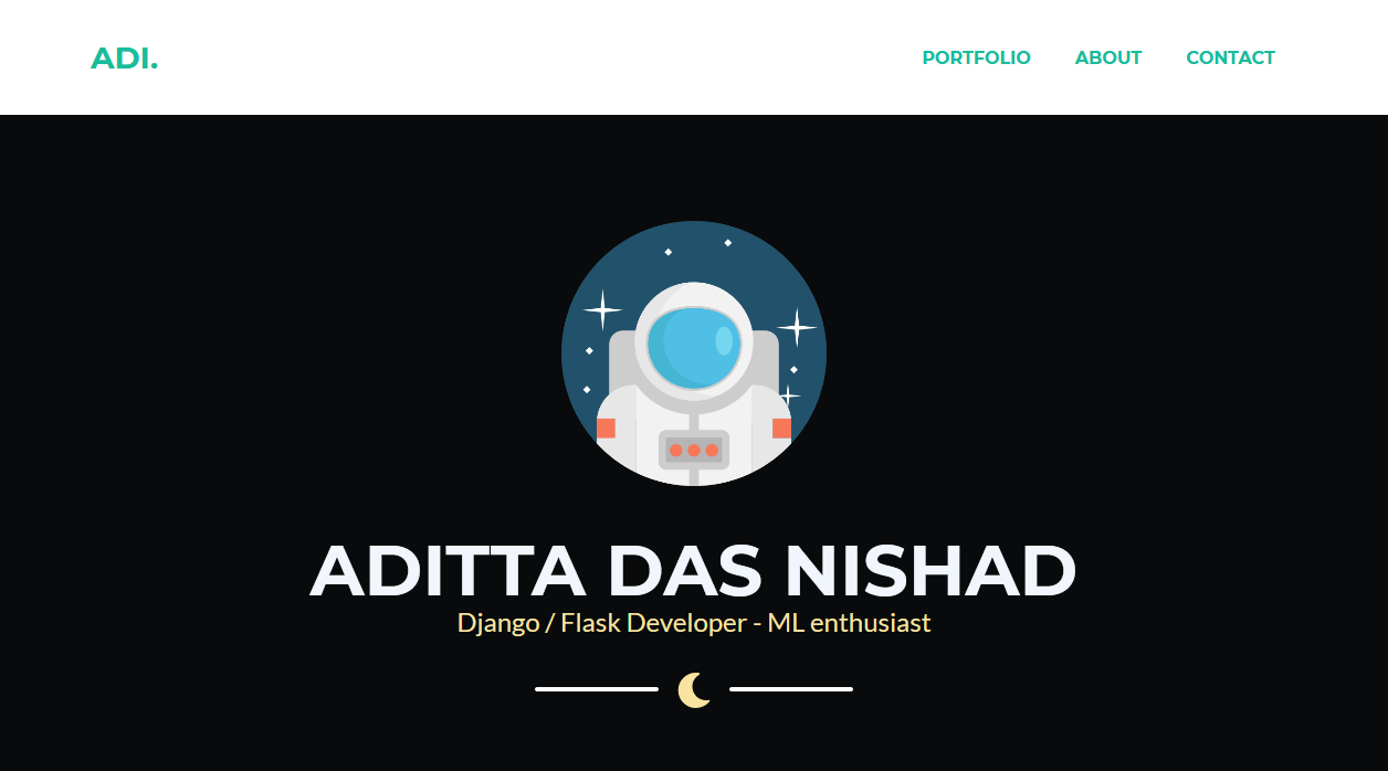 GitHub - Aditta-das/PortfolioSite